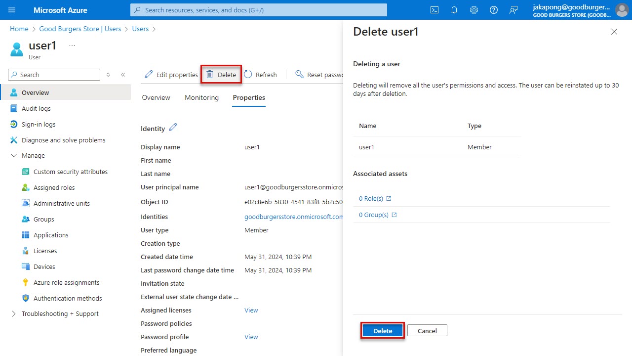 Restore Deleted Users Learn In The Cloud